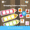 Grouping Colors on Pencils – wuffyplayandlearn