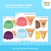 Ice Cream Color Match – wuffyplayandlearn