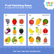 Fruit Matching Game – Printable Learning Cards for Kids – wuffyplayandlearn