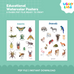 Educational Watercolor Posters – wuffyplayandlearn