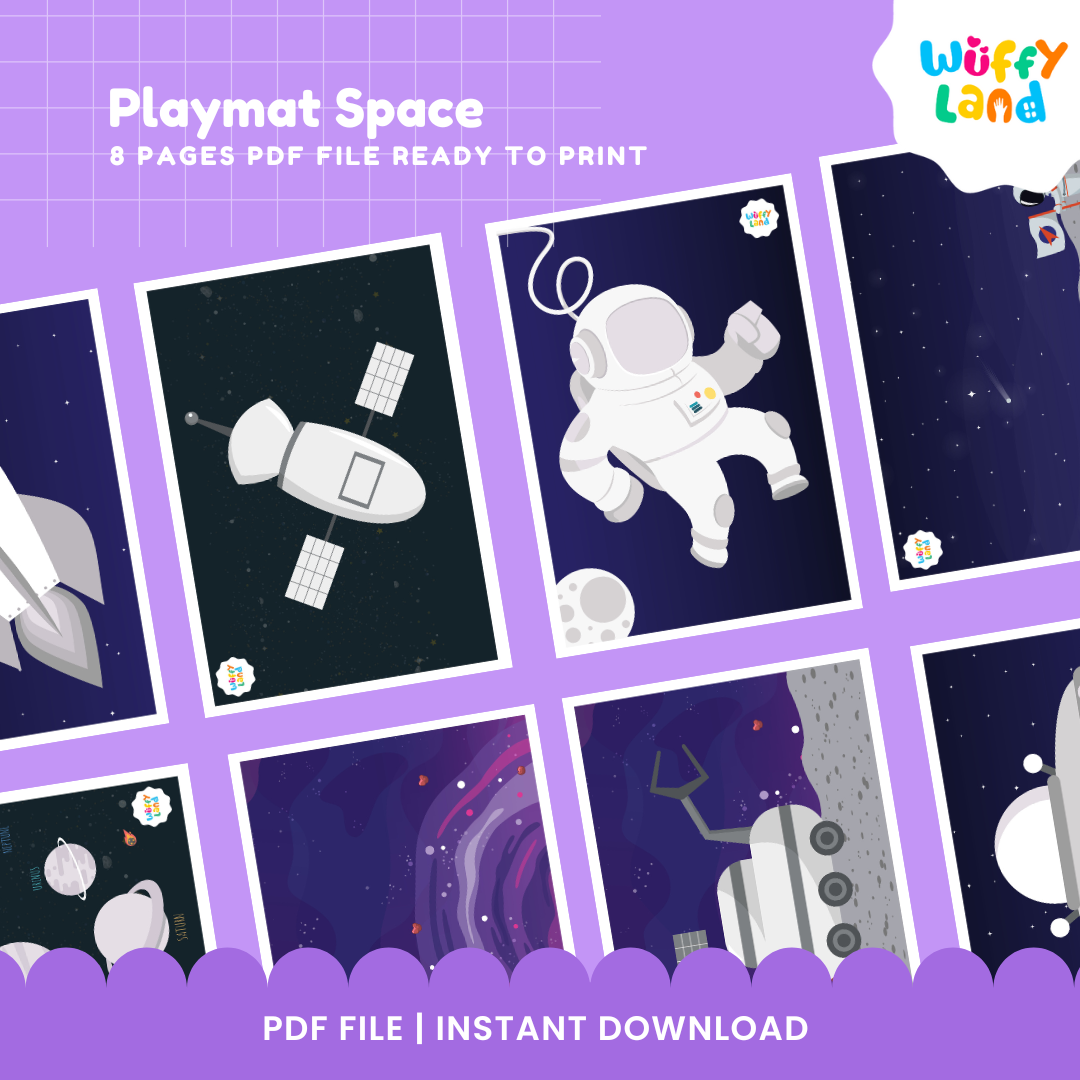 Playmat Space – wuffyplayandlearn