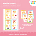 Waffle Puzzle – Build Your Own Waffles Printable Game – wuffyplayandlearn