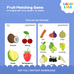 Fruit Matching Game – Printable Learning Cards for Kids – wuffyplayandlearn